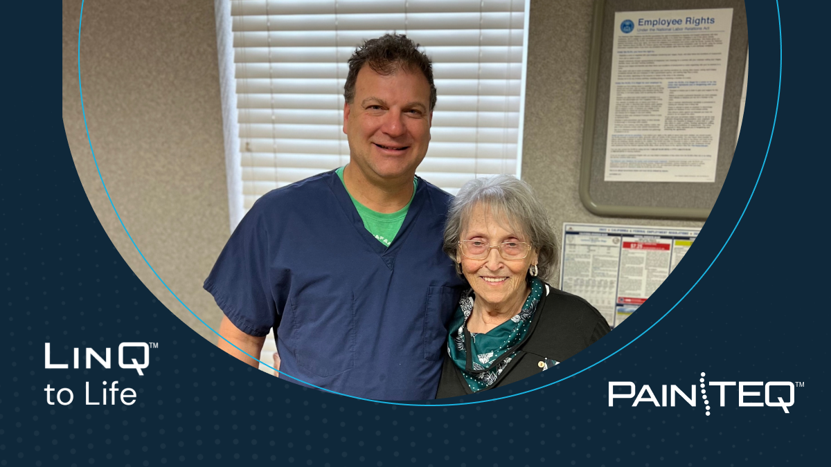 Woman Now Lives Pain-free Thanks to the LinQ Procedure | PainTEQ | LINQ ...