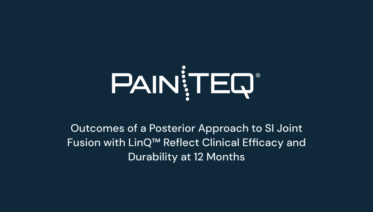 Outcomes of a Posterior Approach to SI Joint Fusion with LinQ™ Reflect ...